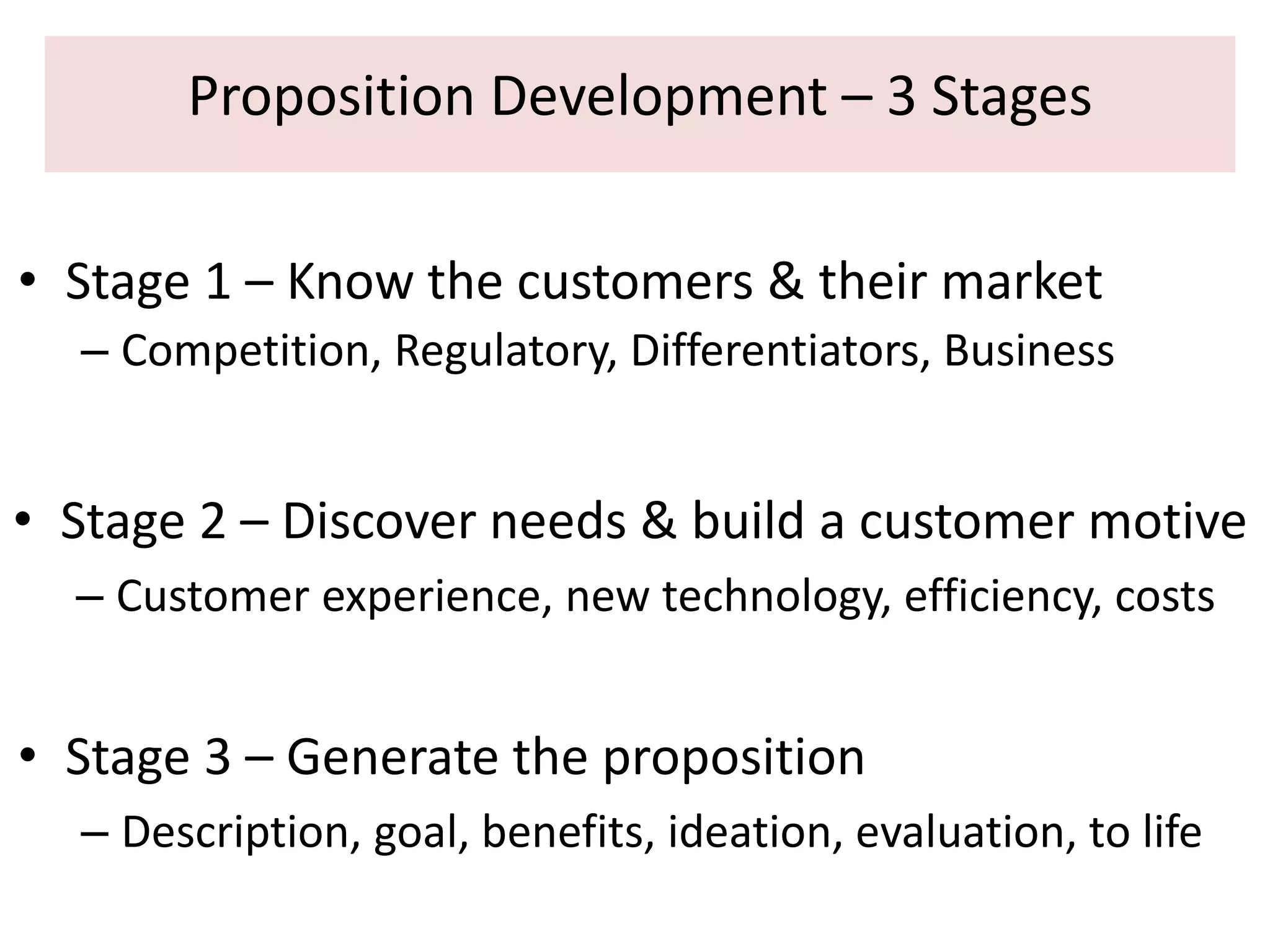 Proposition Development | PPT