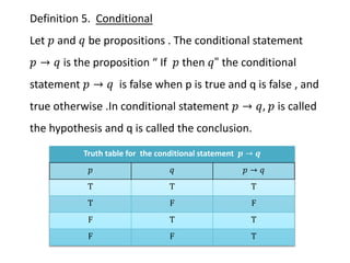 proposition Logic-1.pptx Discrete Mathematics | PPTX