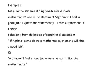 proposition Logic-1.pptx Discrete Mathematics | PPTX