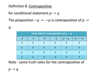 proposition Logic-1.pptx Discrete Mathematics | PPTX
