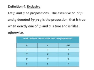 proposition Logic-1.pptx Discrete Mathematics | PPTX
