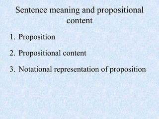 Propositionnal content (2) | PPTX