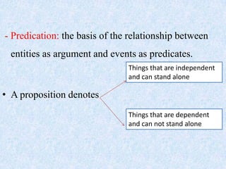Propositionnal content (2) | PPTX