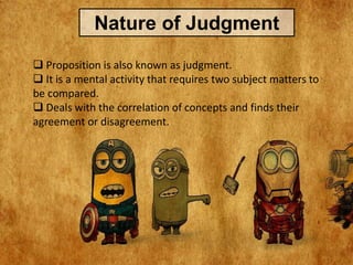 Propositions in Logic | PPTX