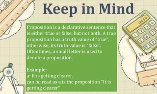 Propositions | PPT