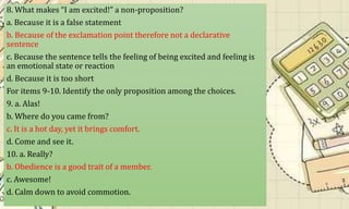 Propositions | PPT