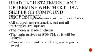 Propositions - Simple and Compound .pptx