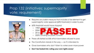 THE PROPOSITIONS: VOTING OUR RIGHTS AWAY | PPT