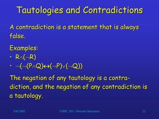 This is one of the subtopics of Introduction to set and logic theory in mathematics | PPTX