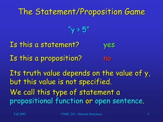 This is one of the subtopics of Introduction to set and logic theory in mathematics | PPTX