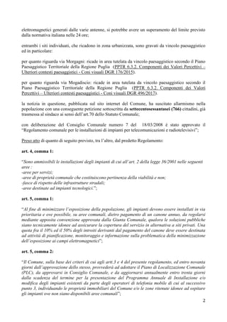 Proposta di deliberazione | PDF