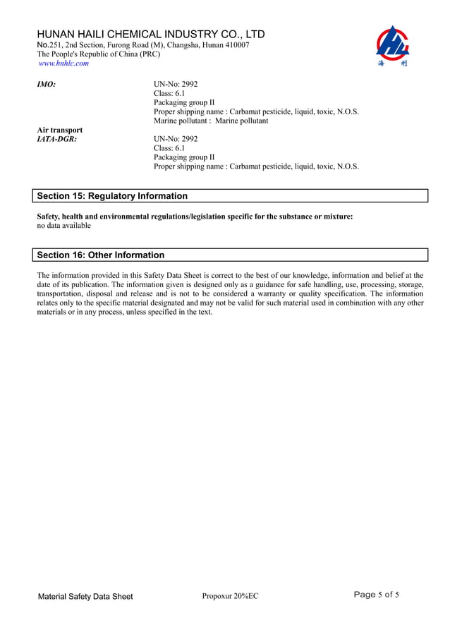 Propoxur 20-ec-en-sds_03_2017_ghs_china | PDF