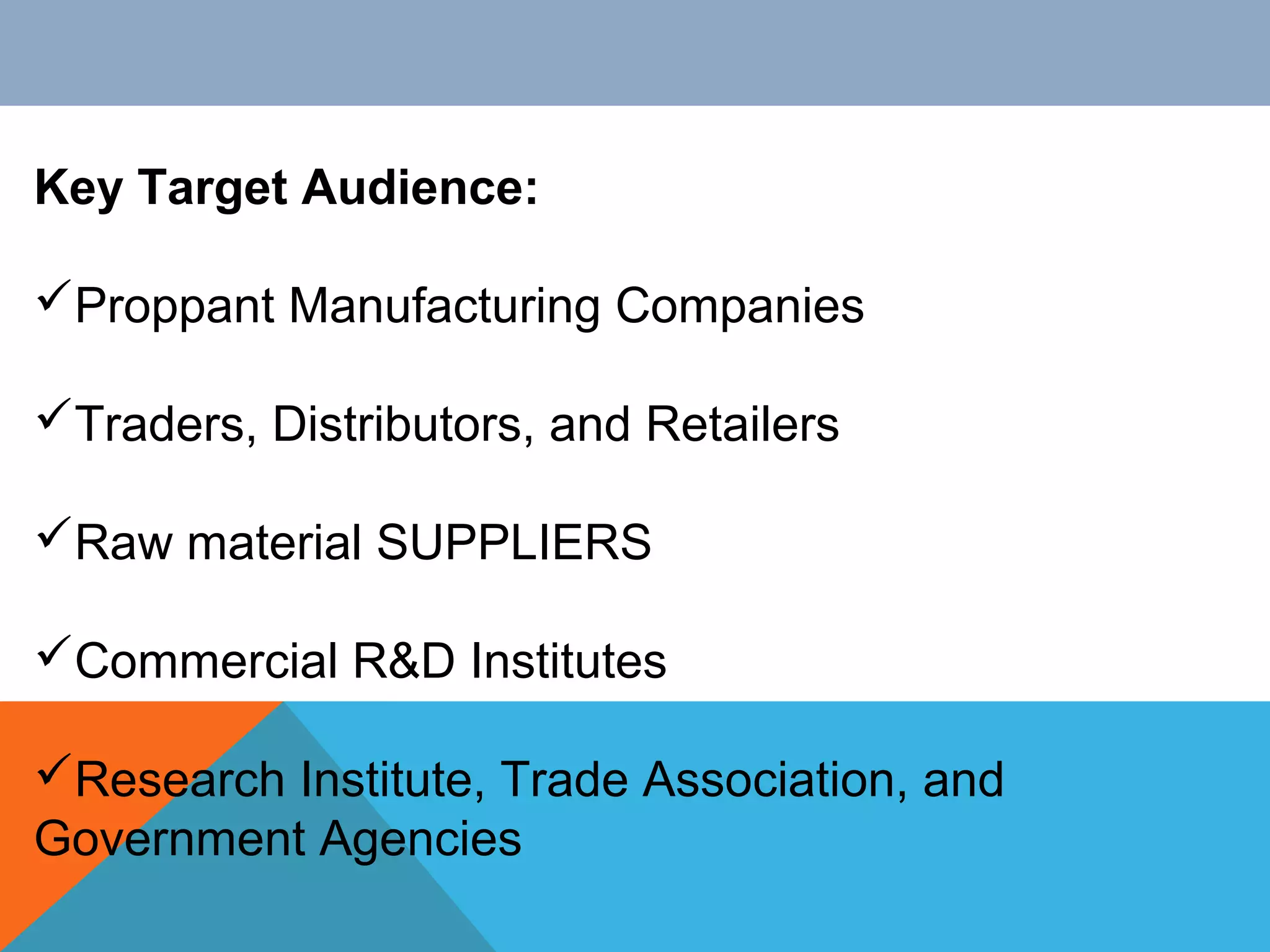 Proppant market | PPT