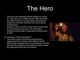 Propp's Character Theory | PPT