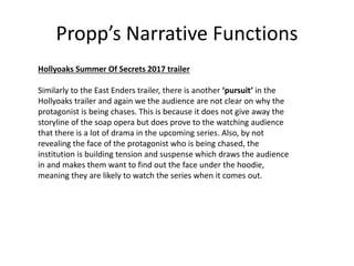 Propp's character roles and functions | PPTX