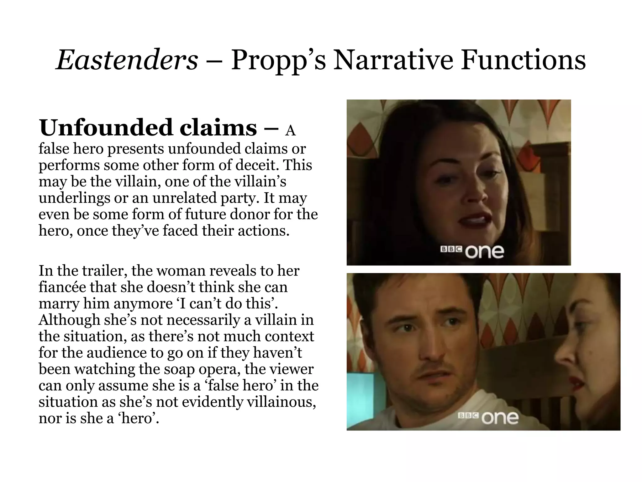 Propp's Character Roles and Narrative Functions | PPT