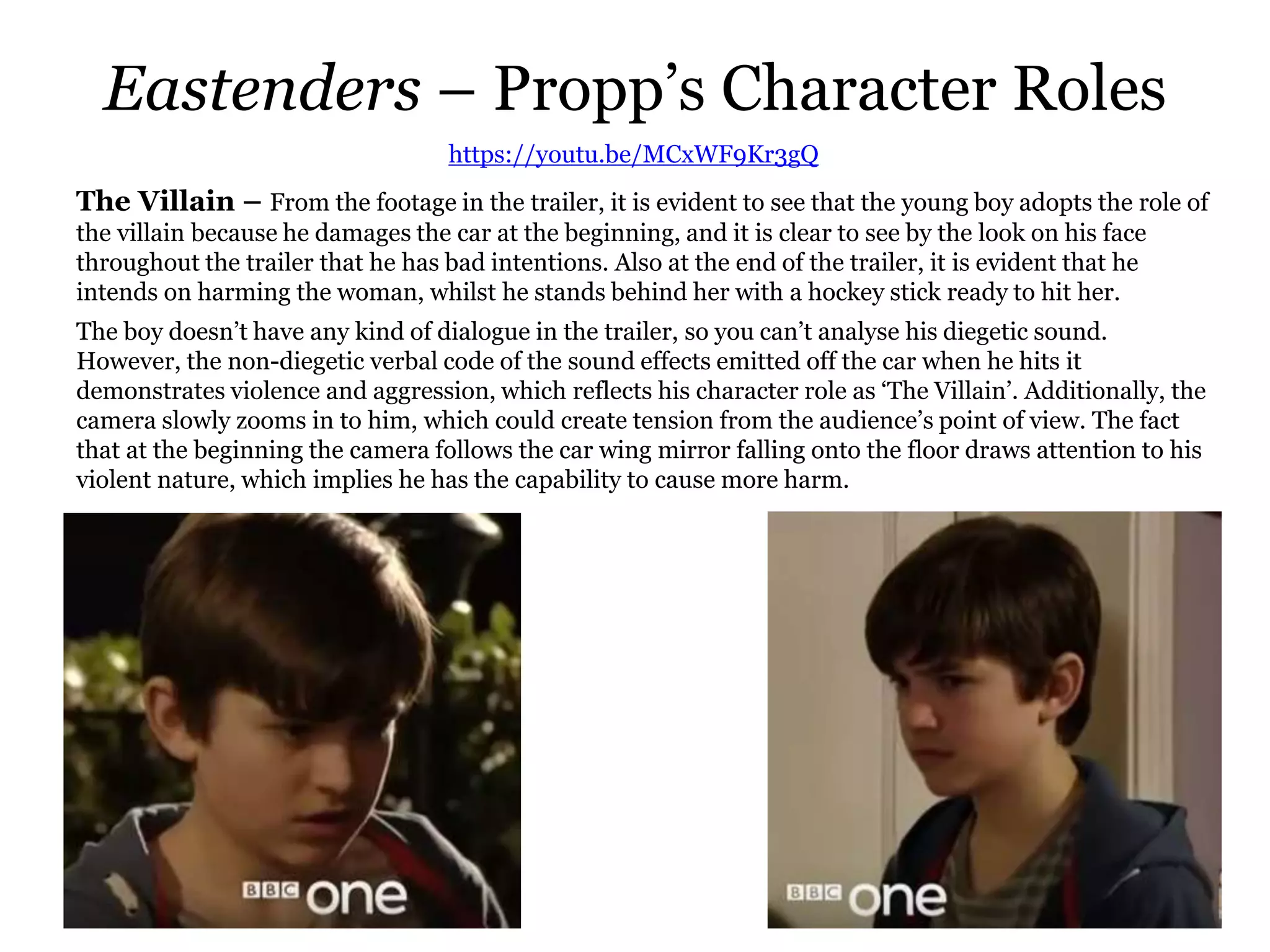 Propp's Character Roles and Narrative Functions | PPT