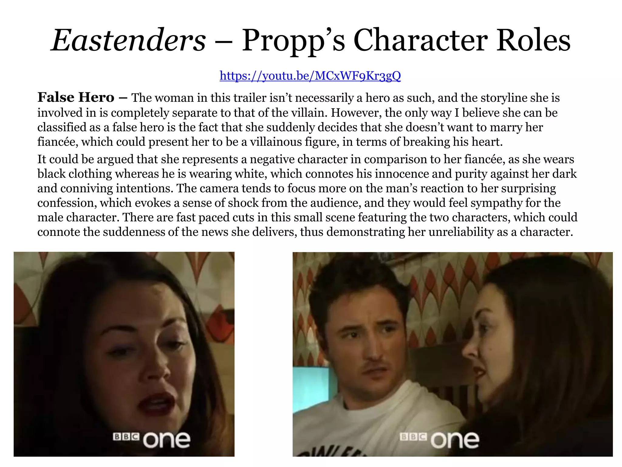 Propp's Character Roles and Narrative Functions | PPT