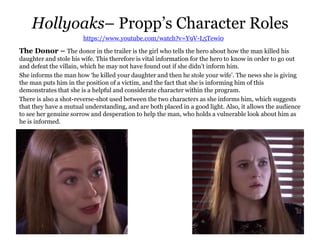 Propp's Character Roles and Narrative Functions | PPT