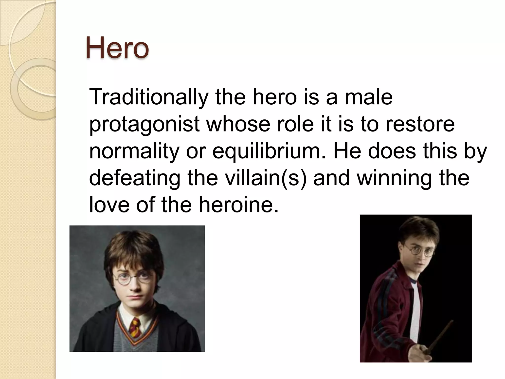 Propp’s character theory | PPT