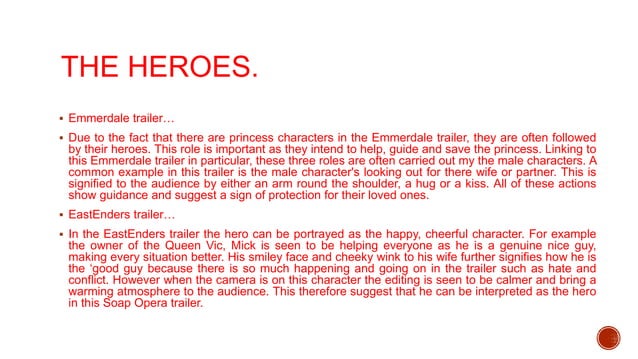 Propps character theory. | PPTX