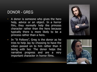 Propp’s character theory in it follows | PPTX