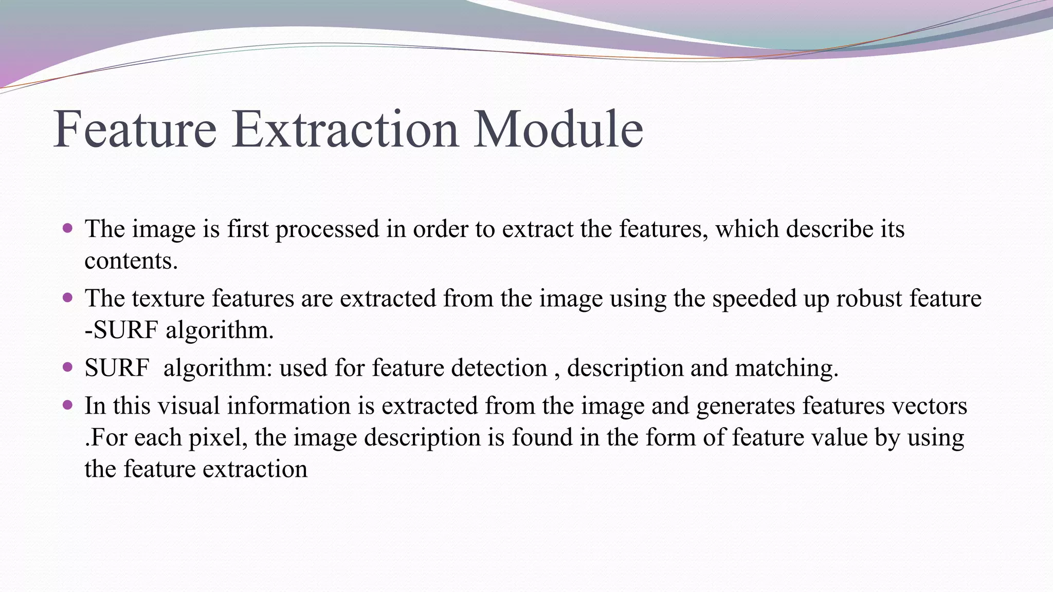 Texture based image retrieval system | PPTX