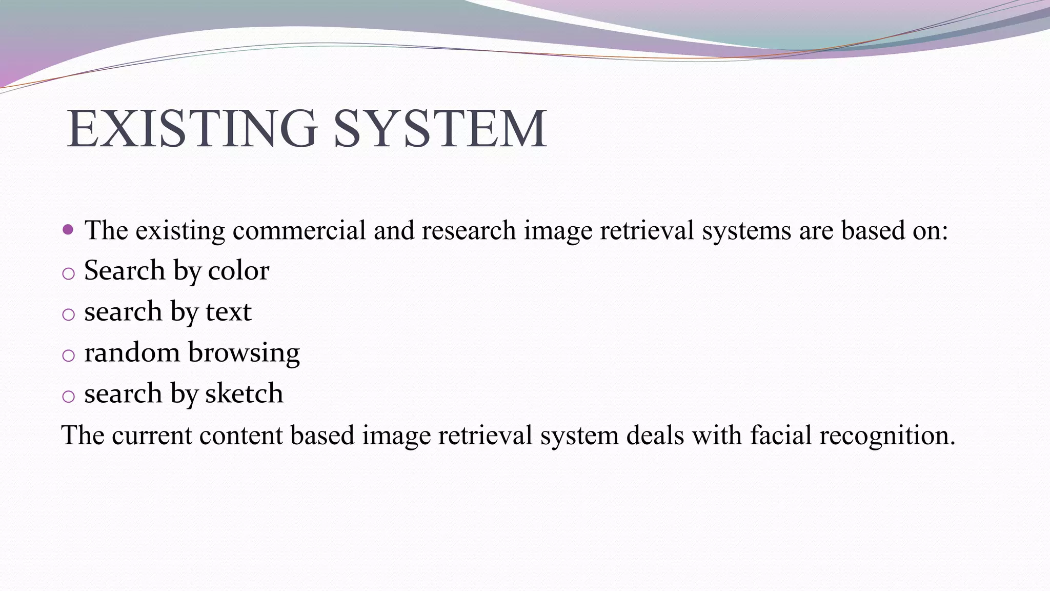 Texture based image retrieval system | PPTX
