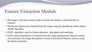 Texture based image retrieval system | PPTX