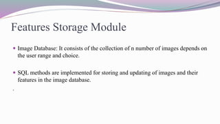 Texture based image retrieval system | PPTX