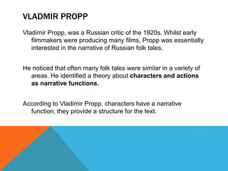 Vladimir Propp theory | PPT