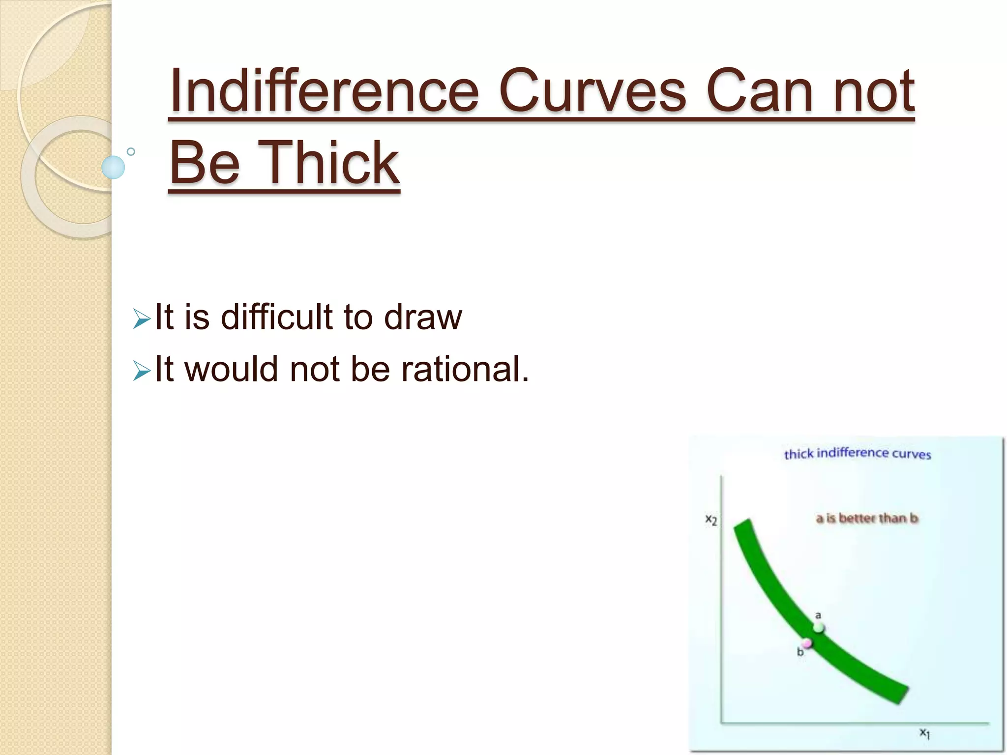 Propreties of indifference curves | PPTX
