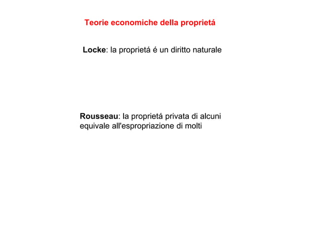 Proprieta' privata | PPTX