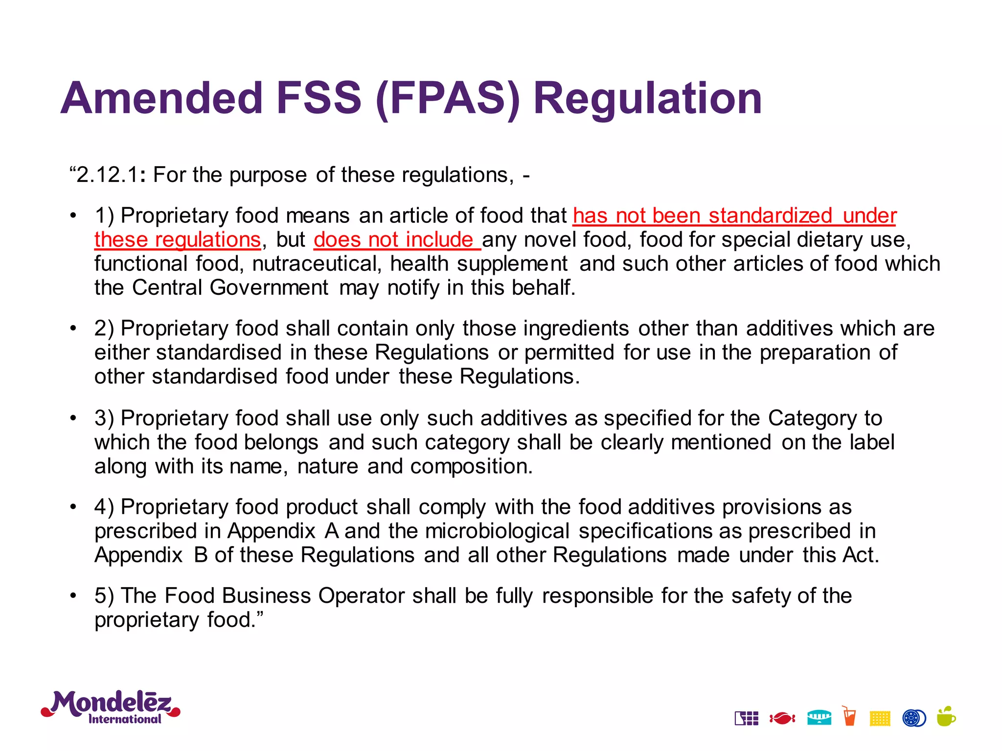 Proprietary Foods: New Definition 2016 | PDF | Food & Drink