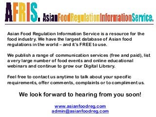 Proprietary Foods: New Definition 2016