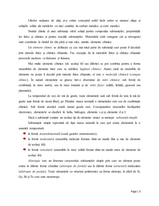 Proprietatile elementelor | DOCX