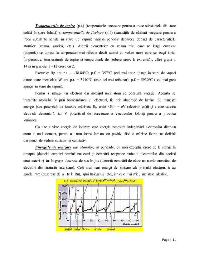 Proprietatile elementelor | PDF