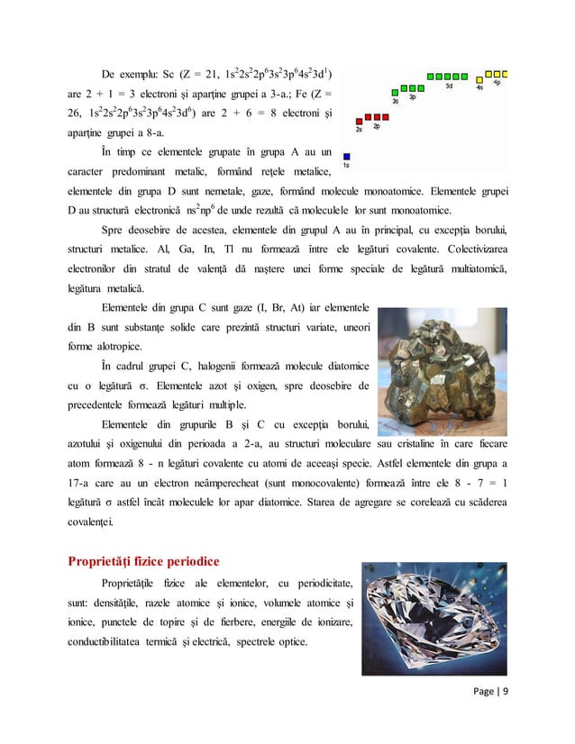 Proprietatile elementelor | PDF