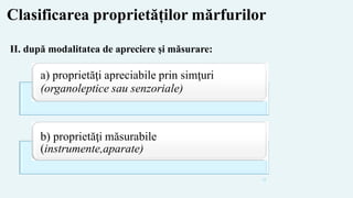 Proprietatile marfurilor | PPTX