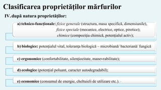 Proprietatile marfurilor | PPTX