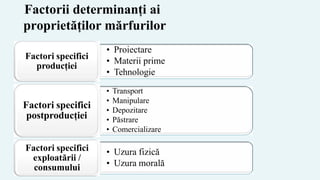Proprietatile marfurilor | PPTX