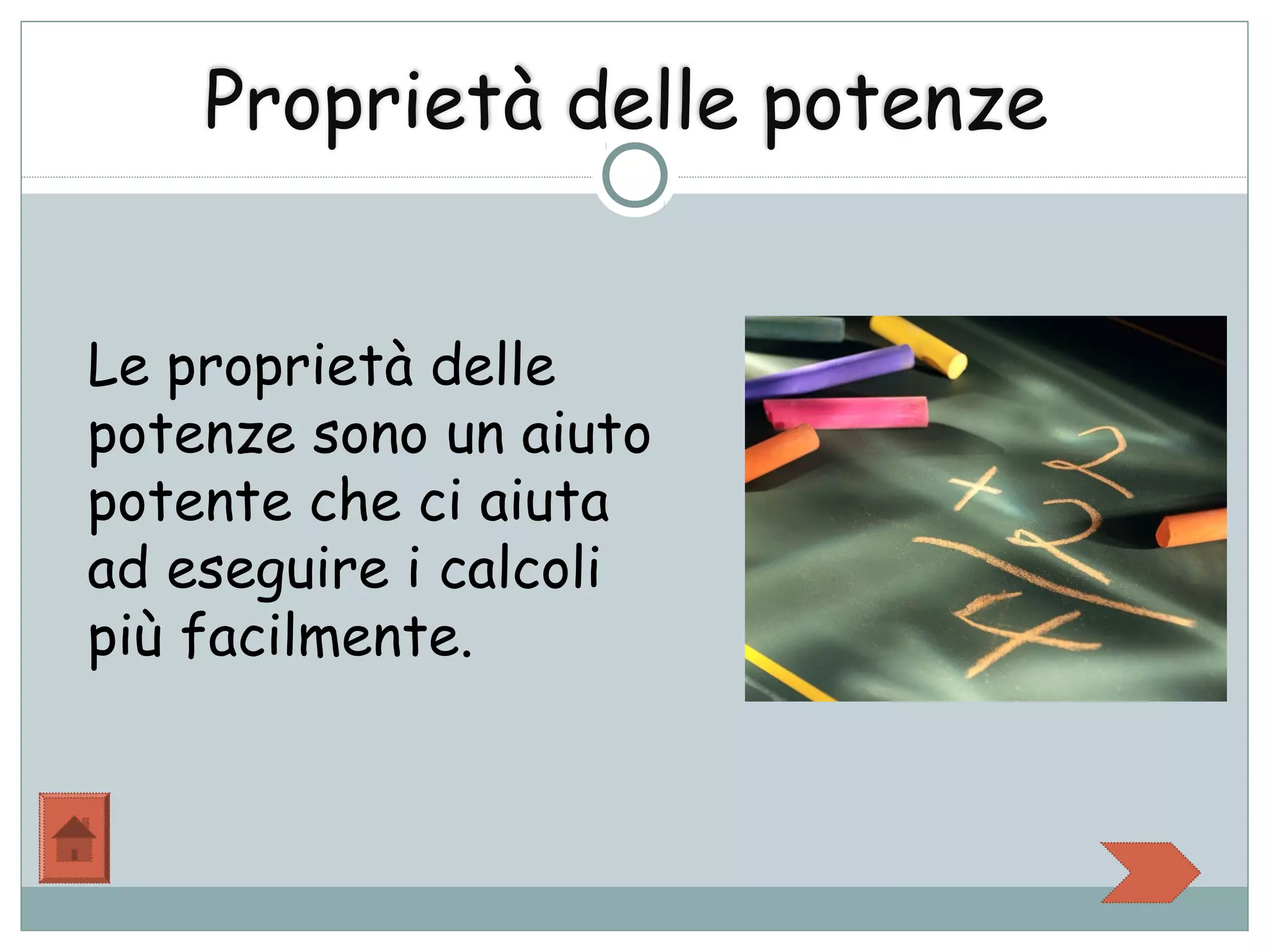 Proprietà delle potenze | PPT