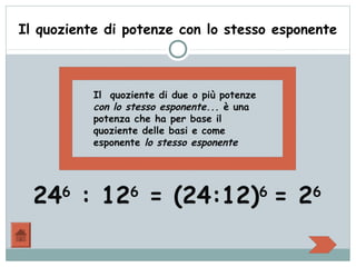 Proprietà delle potenze | PPT