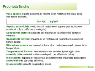 Proprietà Materiali | PPT