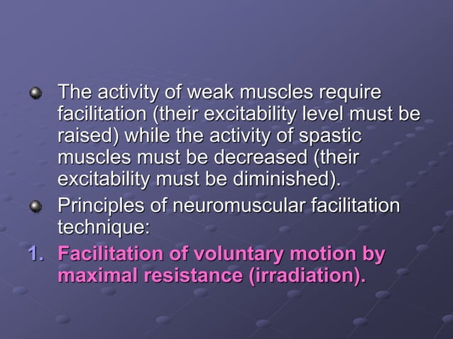 Proprioceptive neuromuscular facilitation | PPT