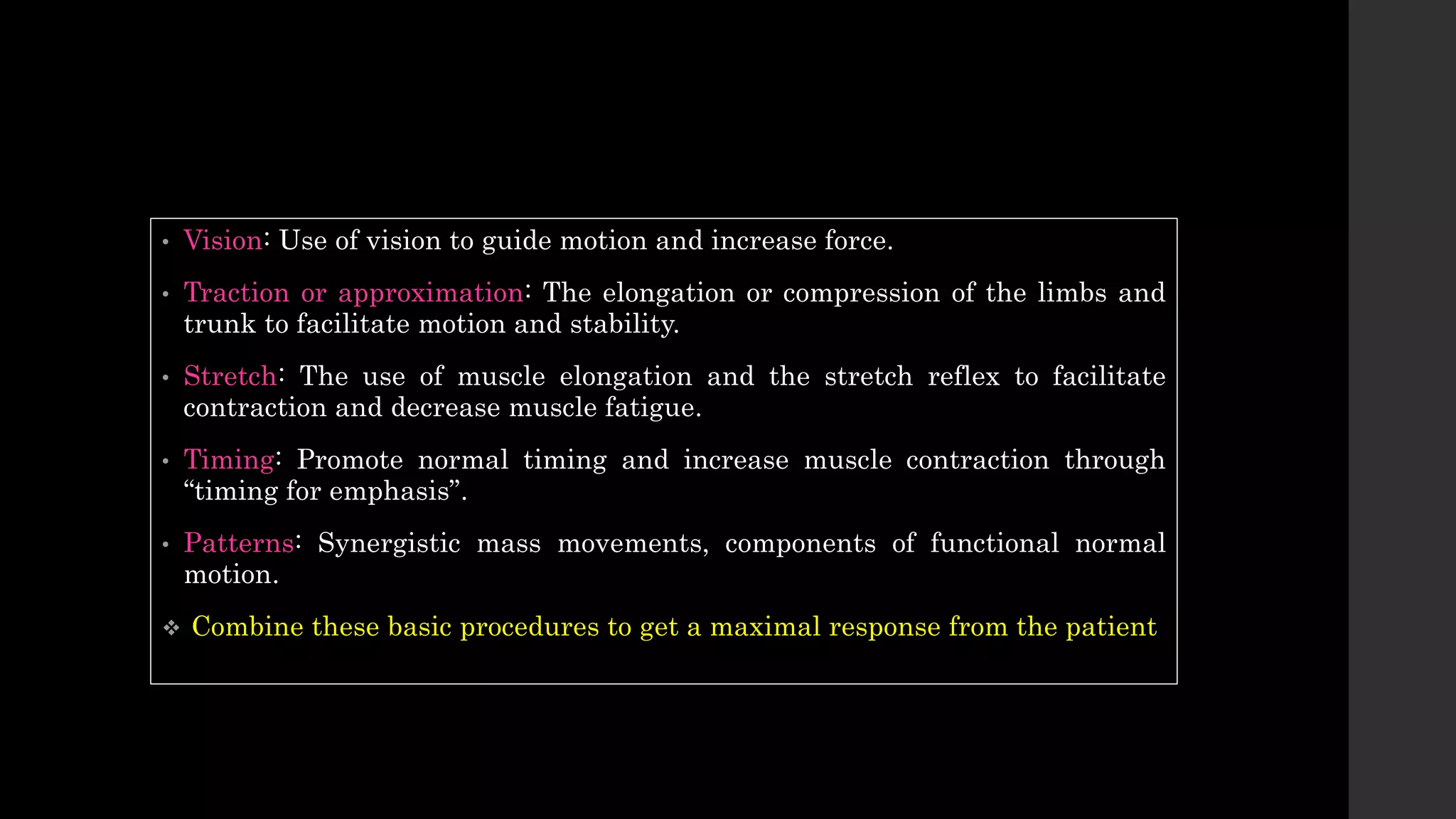 Proprioceptive neuromuscular facilitation (pnf) | PPT