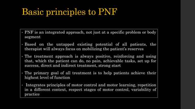 Proprioceptive neuromuscular facilitation (pnf) | PPT | First Aid ...