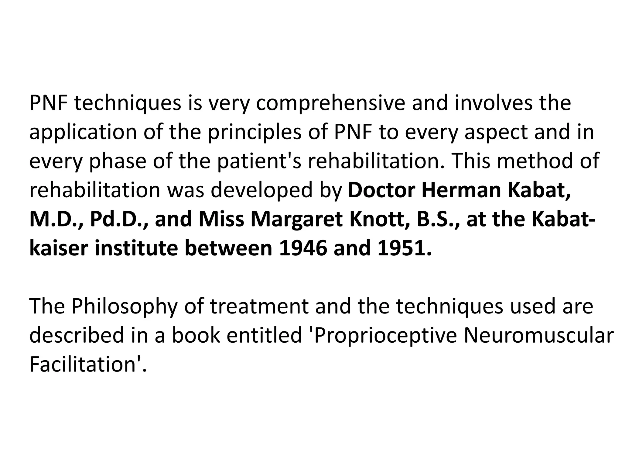 PROPRIOCEPTORS - PNF.pptx | Physical Therapy | Wellness
