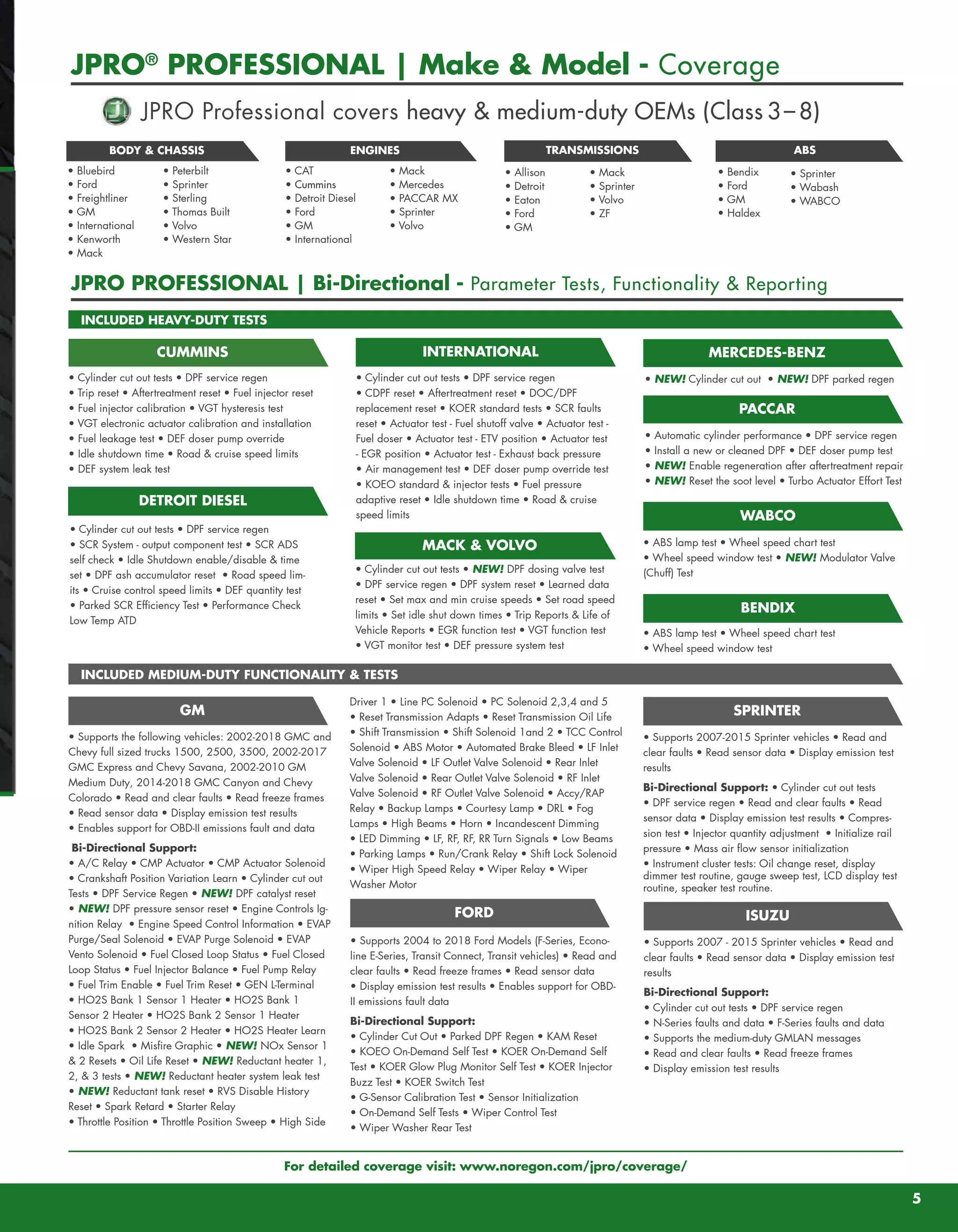 JPRO Professional Heavy Duty Truck Diagnostic Toolbox User Manual | PDF