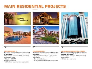 Professional Real Estate Projects - Company Profile | PPT